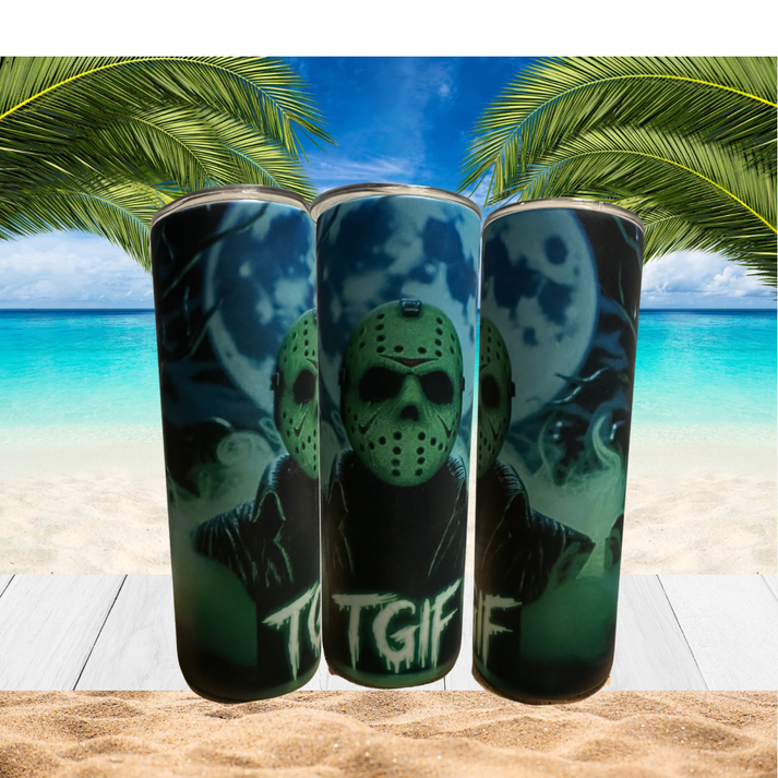 Glow in the dark TGIF – Not Bang But Boom Designs